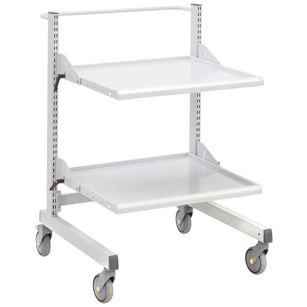 Treston - Mobile Storage Utility Cart: 45-9/32" Long, 31-3/32" Wide ...