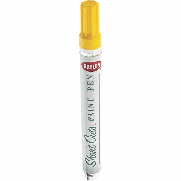 Krylon - 0.33 oz Sun Yellow Gloss Finish Paint Pen - 54291224 - MSC ...