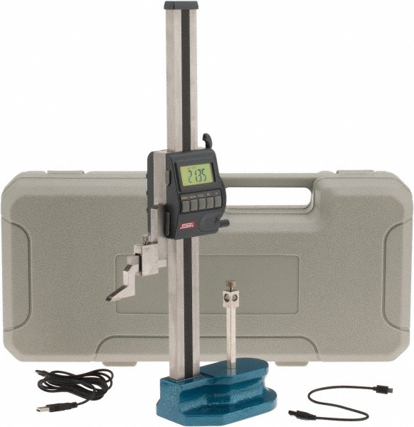SPI - Electronic Height Gage: 300.00 mm Max, 0.0005" Resolution, 0. ...