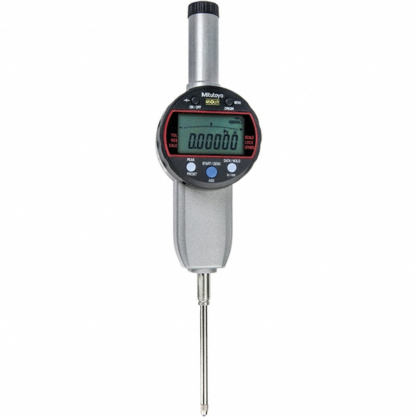 Mitutoyo - LCD Electronic Drop Indicator: 2" Max, 0.000250" Accuracy ...