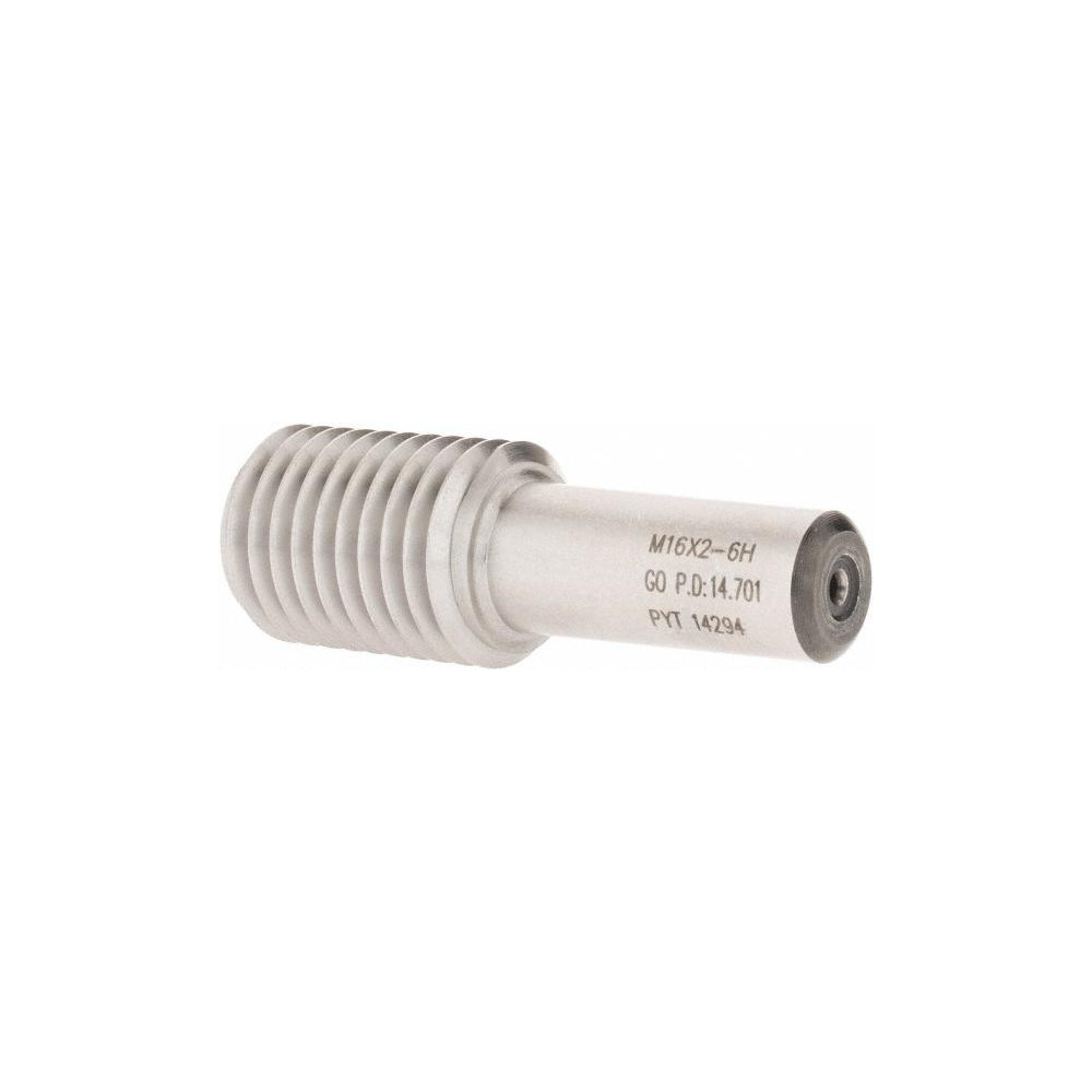 SPI - Plug Thread Gage: M16x2 Thread, 6H Class, Single End, Go | MSC Direct