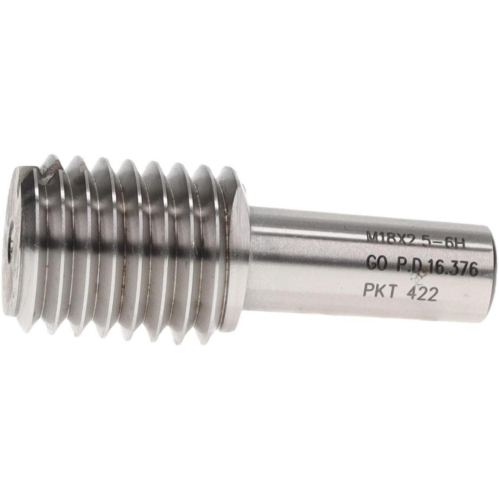 SPI - Plug Thread Gage: M18x2.5 Thread, 6H Class, Single End, Go | MSC ...