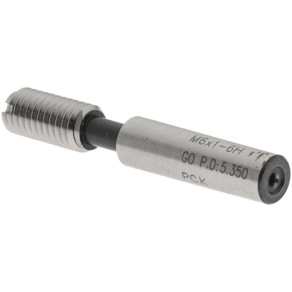 SPI - Plug Thread Gage: M6x1 Thread, 6H Class, Single End, Go | MSC Direct