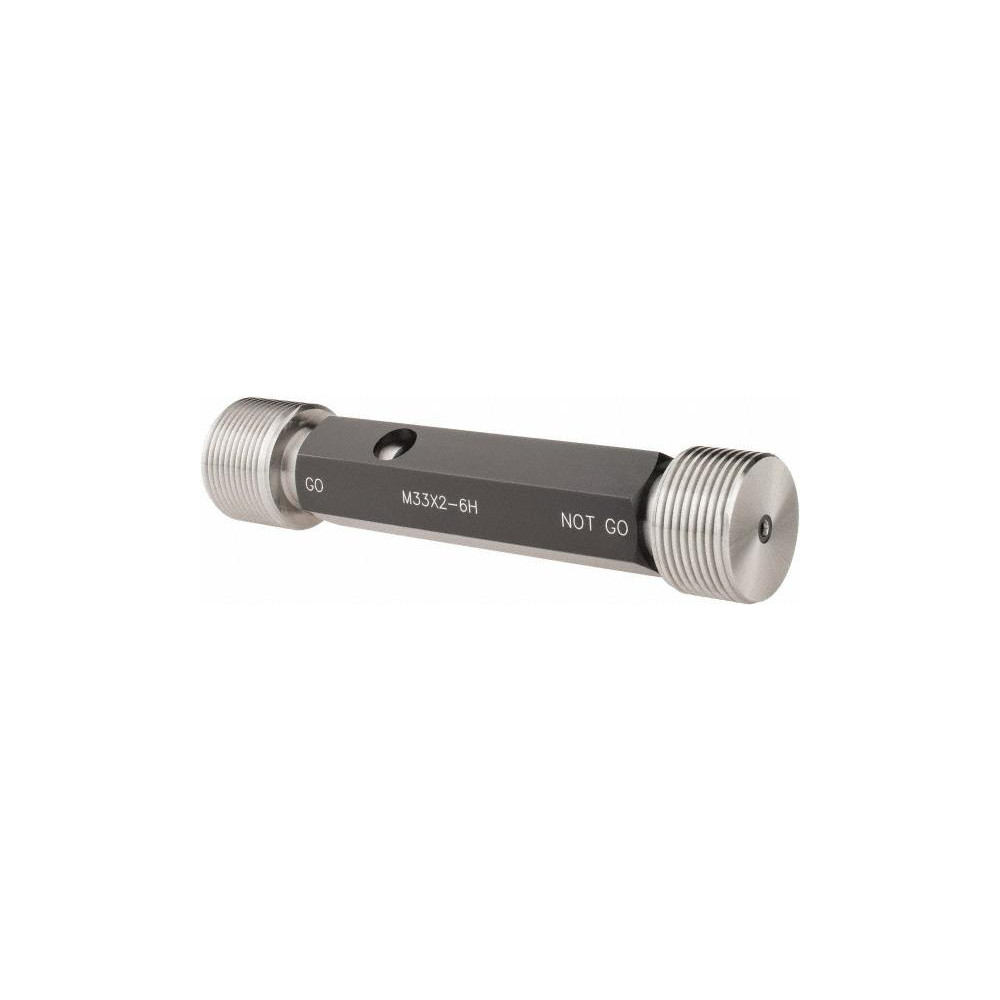 SPI - Plug Thread Gage: M33x2 Thread, 6H Class, Double End, Go & No Go ...