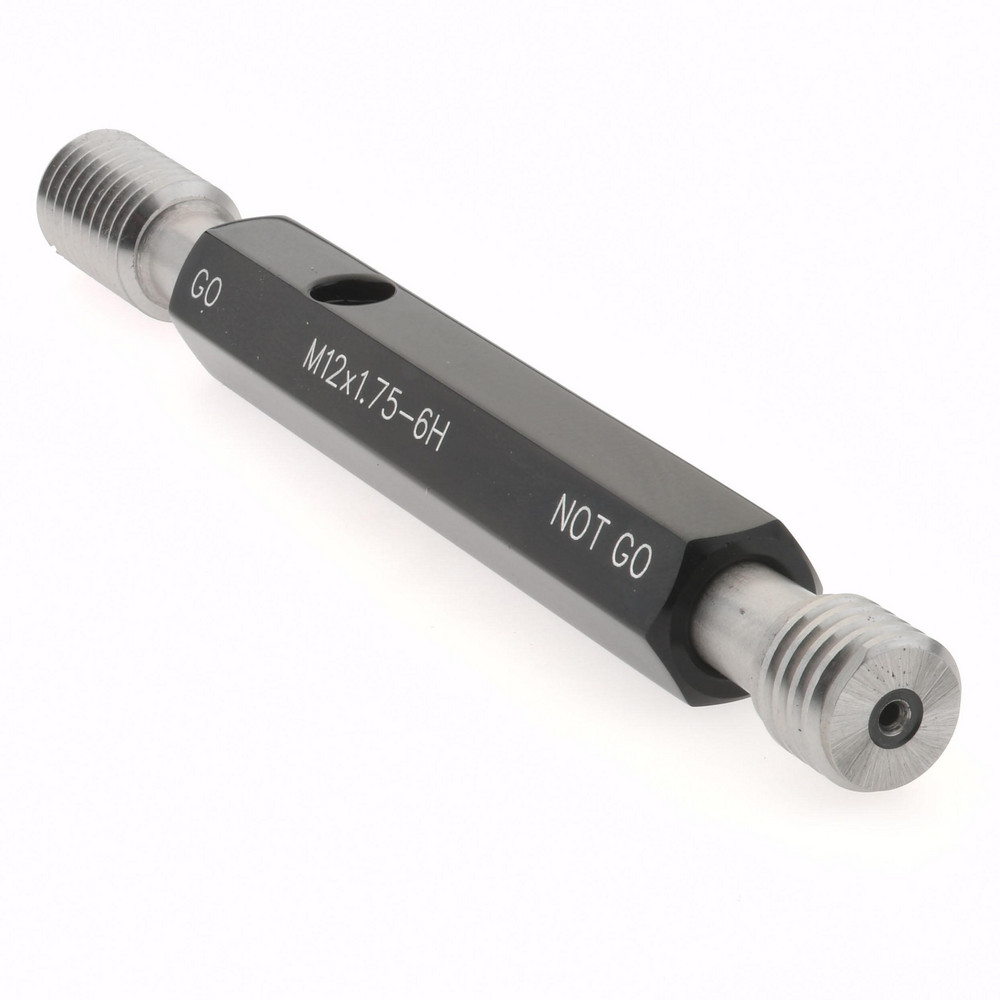 SPI - Plug Thread Gage: M12x1.75 Thread, 6H Class, Double End, Go & No Go - 54334727 - MSC ...
