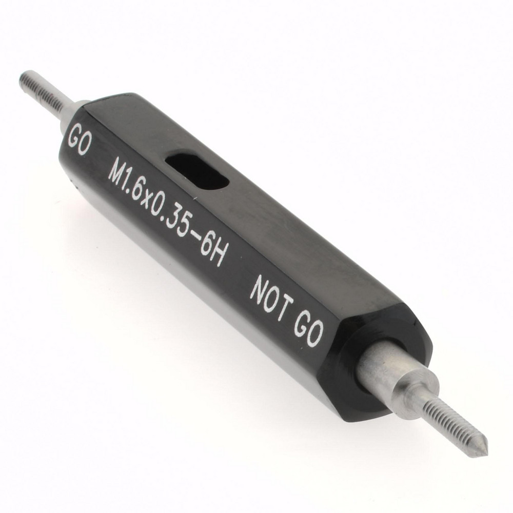 SPI - Plug Thread Gage: M1.6x0.35 Thread, 6H Class, Double End, Go & No Go - 54334909 - MSC ...