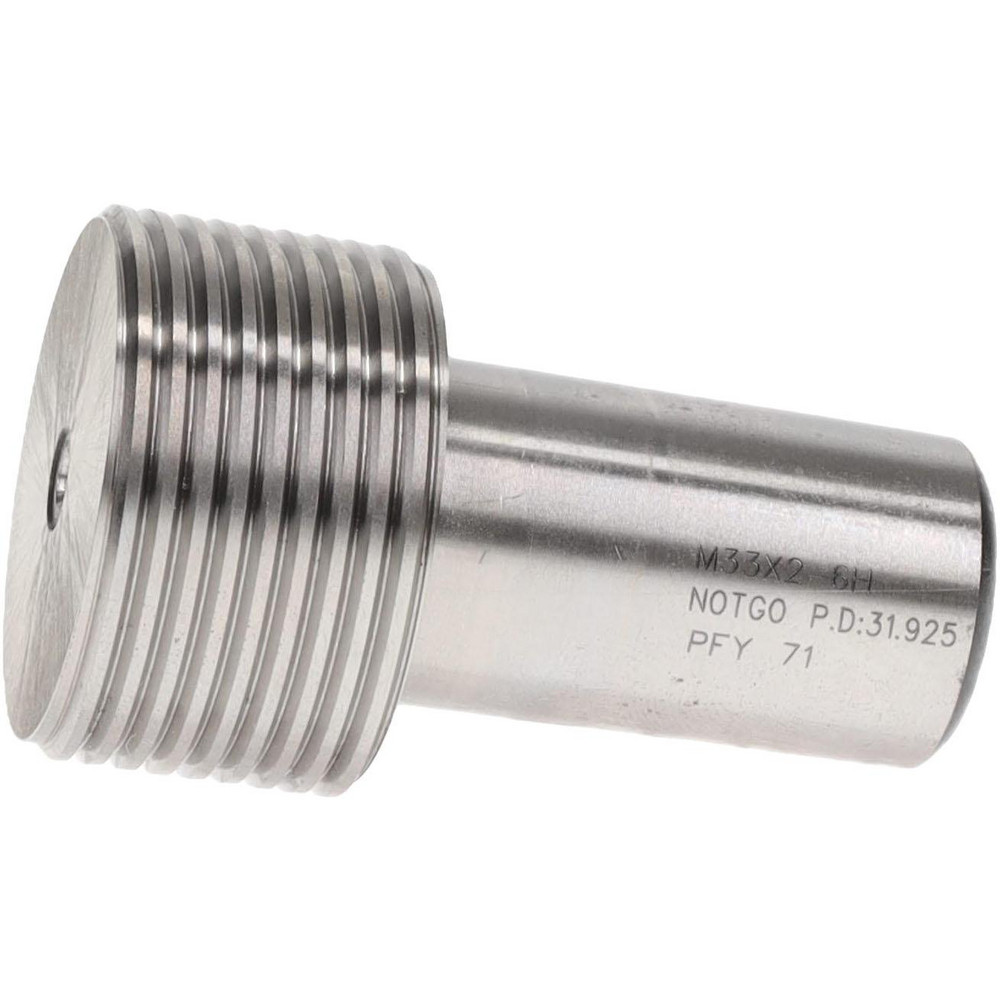SPI - Plug Thread Gage: M33x2 Thread, 6H Class, Single End, No Go | MSC ...