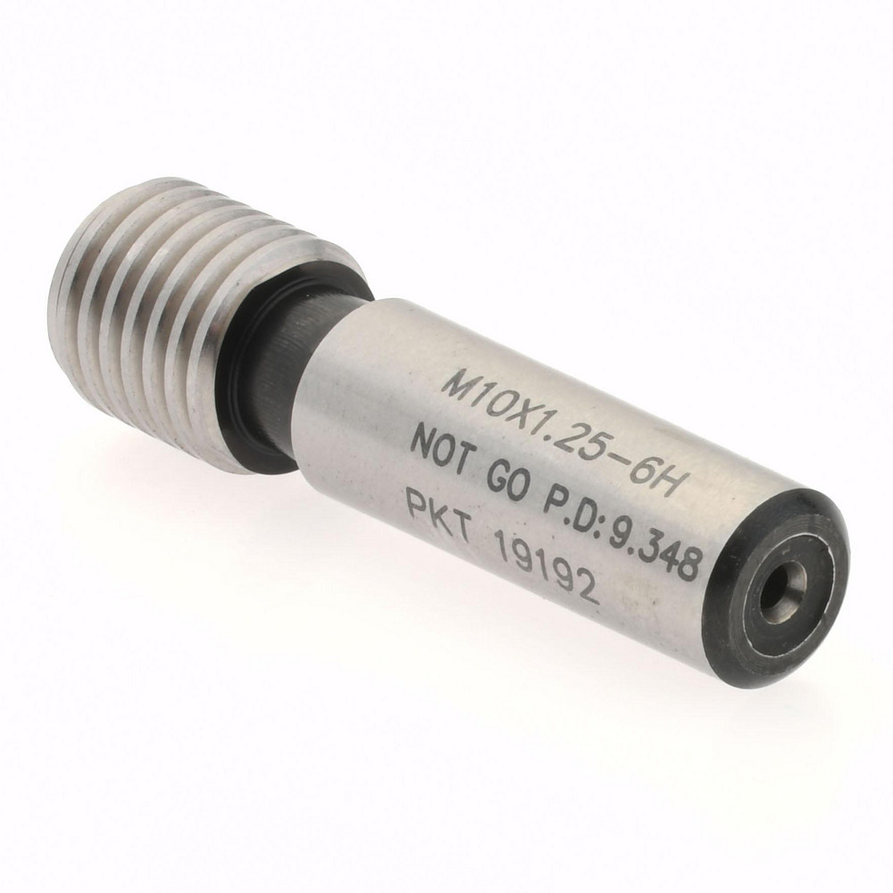 SPI - Plug Thread Gage: M10x1.25 Thread, 6H Class, Single End, No Go | MSC Direct