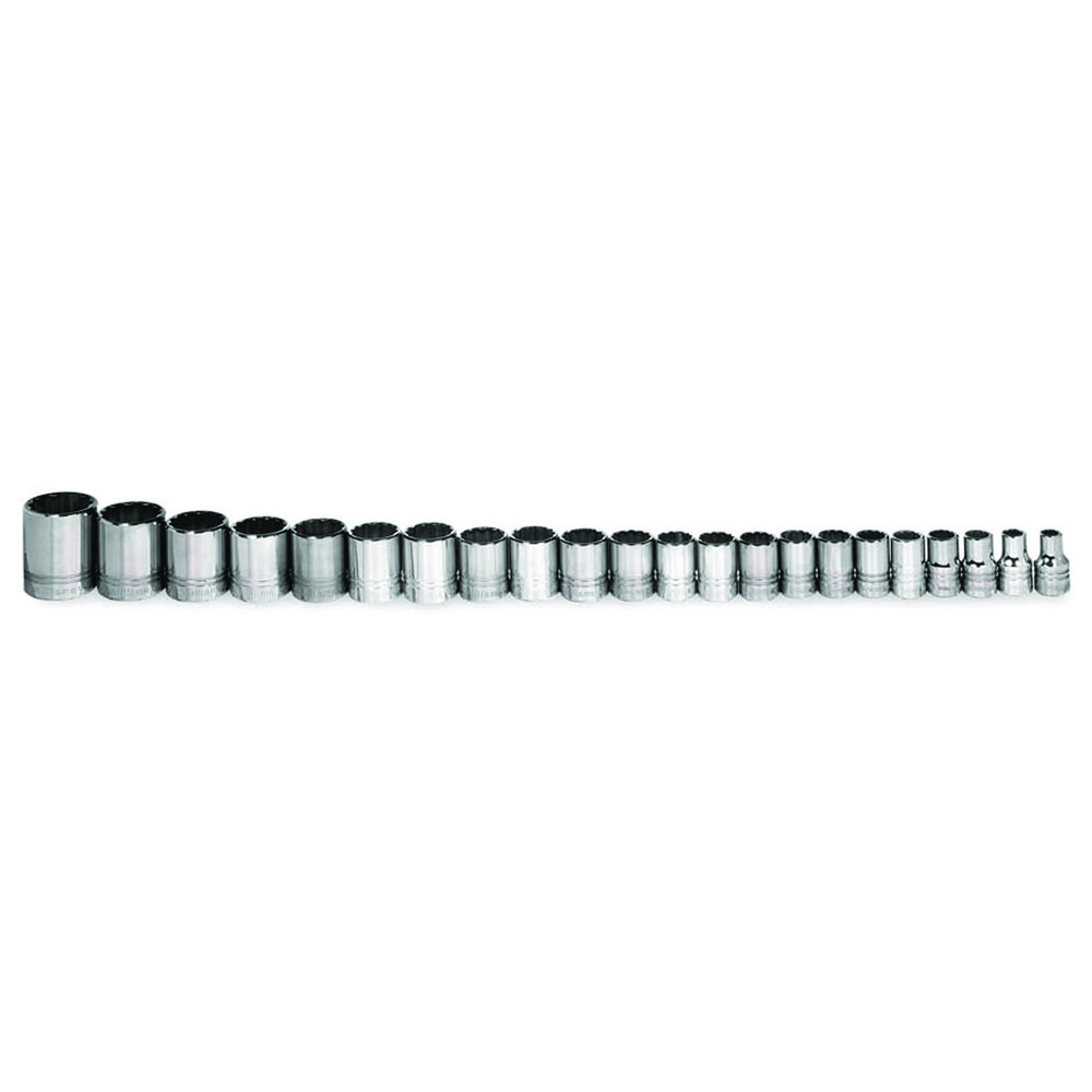 Williams - Socket Set: Socket Set, 20 Pc, 3/8" Drive | MSC Direct