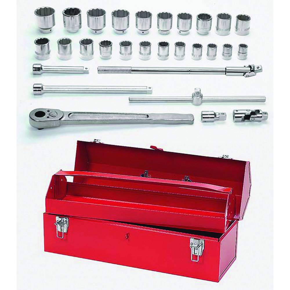 Williams - Socket Set: Socket Set, 29 Pc, 3/4" Drive | MSC Direct