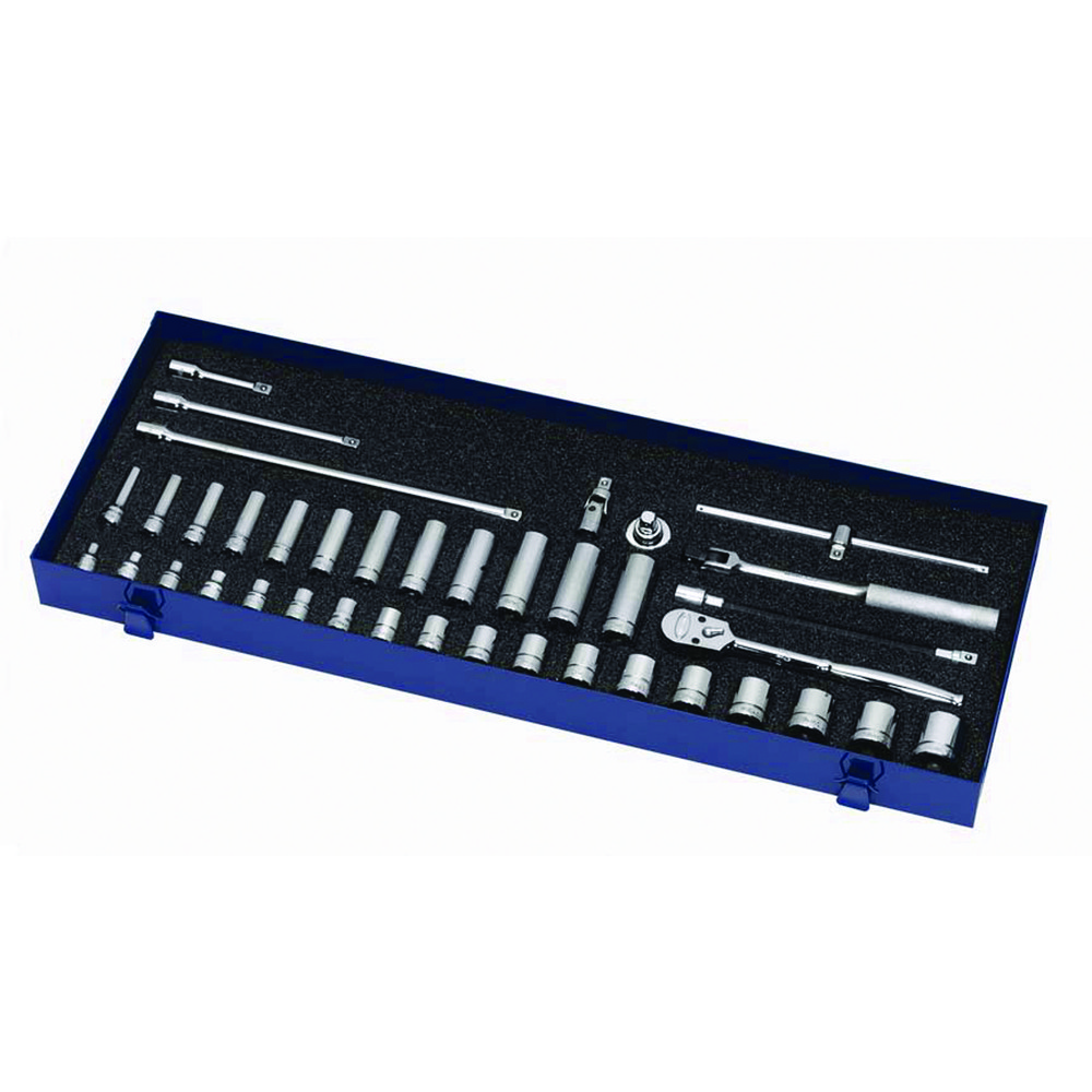 Williams - Socket Set: Socket Set, 39 Pc, 3/8" Drive | MSC Direct