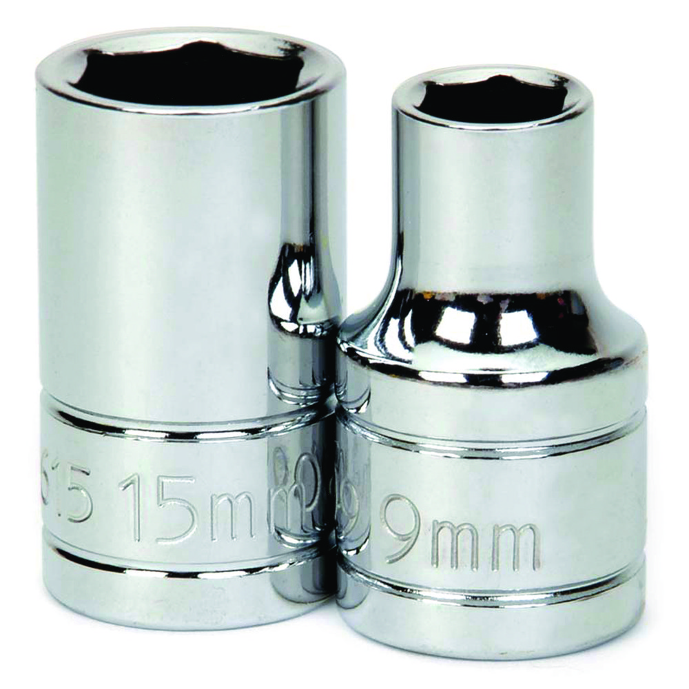 Williams - Standard Hand Socket: 1/2" Drive, 27.00 mm Socket, 6-Point ...