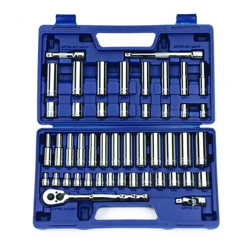Williams - Socket Set: Socket Set, 47 Pc, 3/8" Drive | MSC Direct