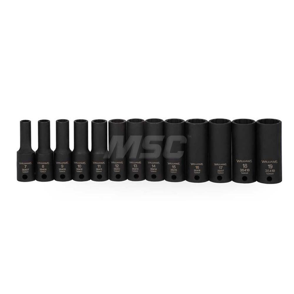 Williams - Impact Socket: 3/8" Drive, Square Drive | MSC Direct