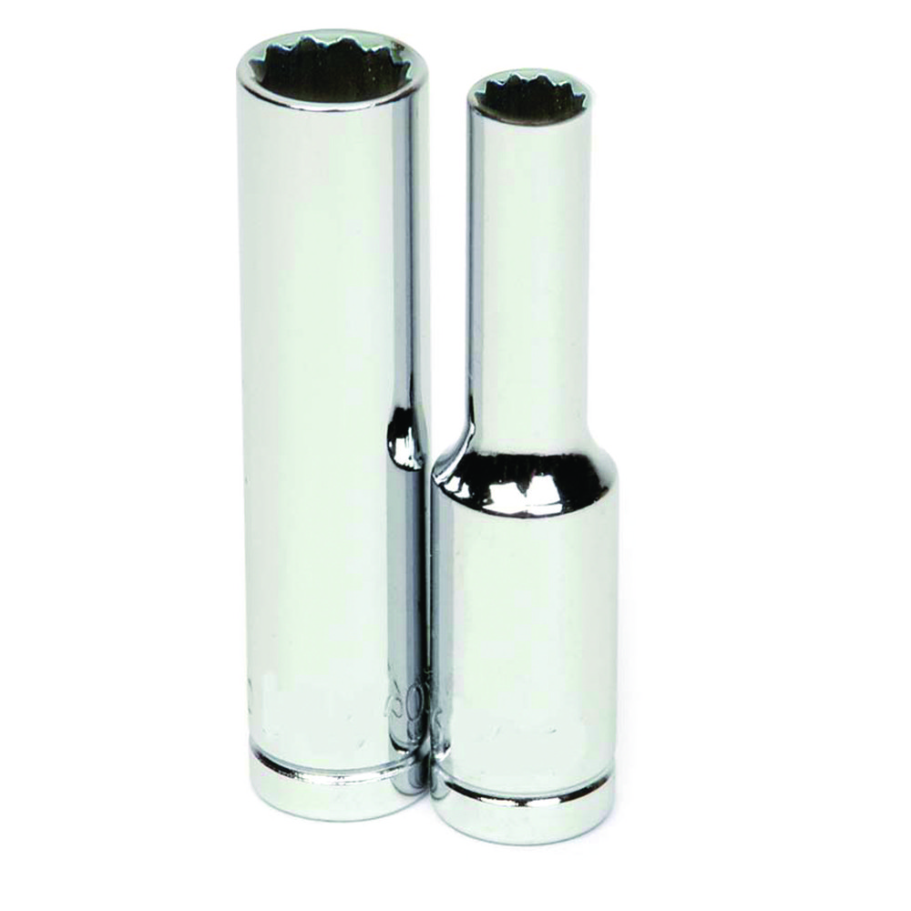 Williams - Deep Hand Socket: 1/4" Drive, 10" Socket, 12-Point | MSC Direct