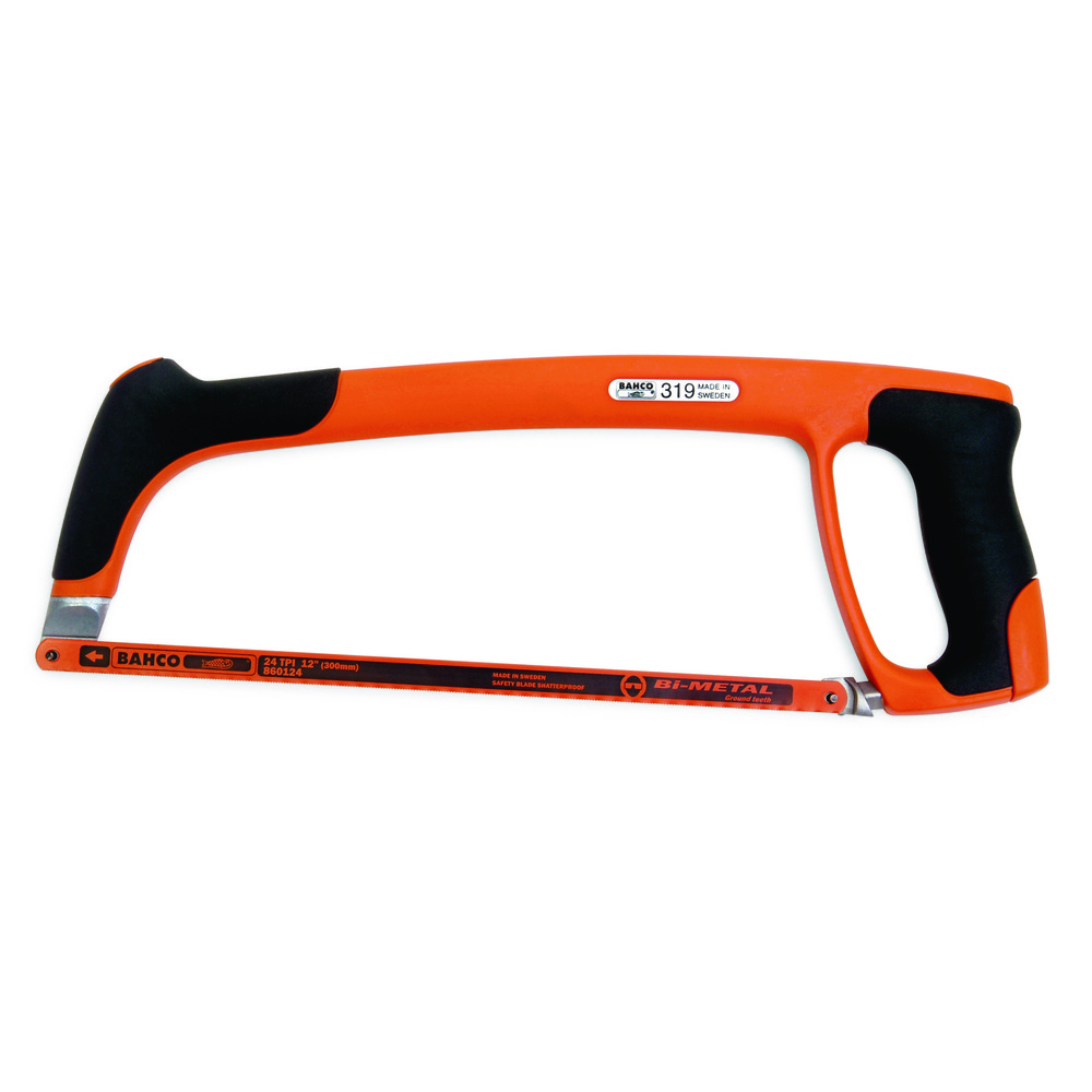 Bahco - Hacksaw: Bolts, Metal, Steel, Tubing & Wire, Pistol Grip Handle ...