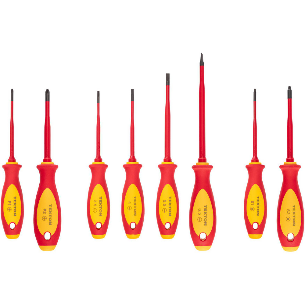 Tekton - Screwdriver Sets: Screwdriver Types Included: Slotted ...