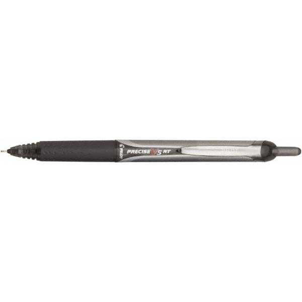 Pilot - Roller Ball Pen: Precision Tip, Black Ink | MSC Direct