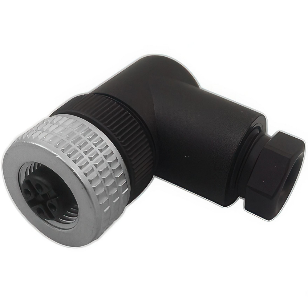 Telemecanique Sensors - 3 Amp, M12 4 Pin Elbowed Female Field ...