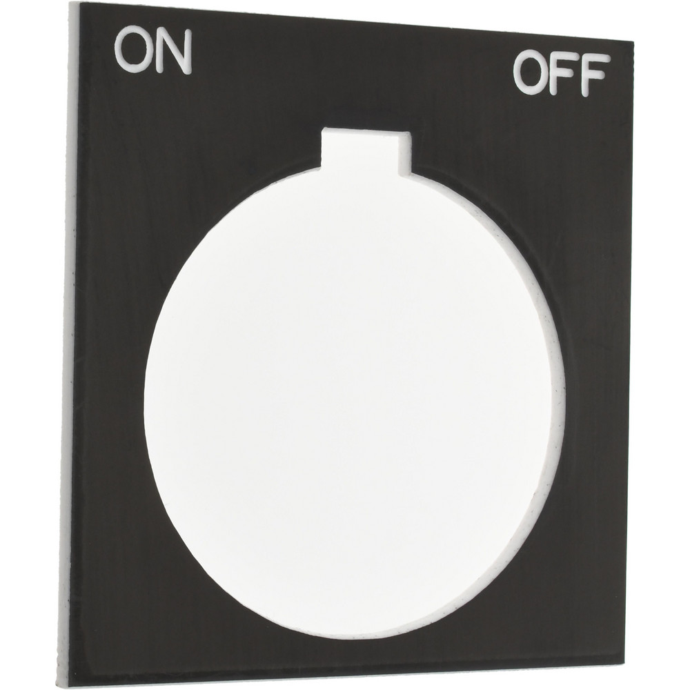 Schneider Electric - Square, Plastic Legend Plate - On-Off | MSC Direct