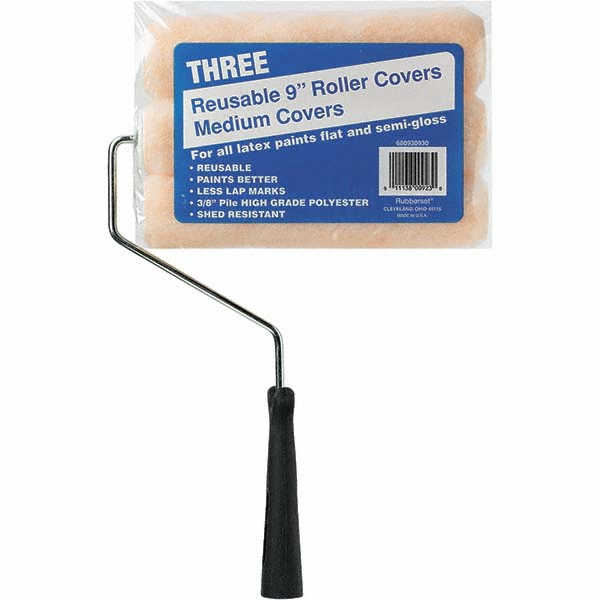 Rubberset - 9" Long, Trim Roller Cover & Frame - 54457957 - MSC ...