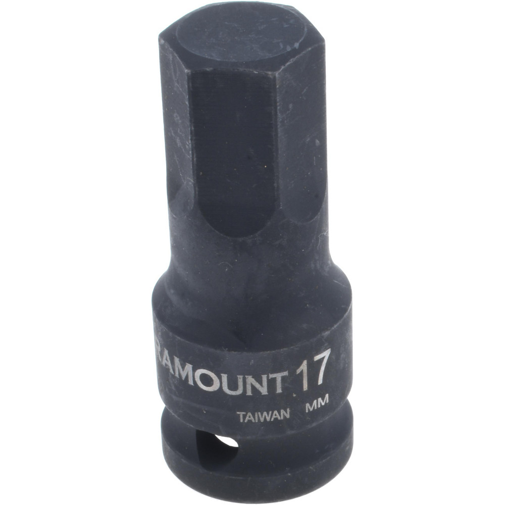 Paramount - 1/2" Drive, 17mm Impact Hex Bit Socket | MSC Direct