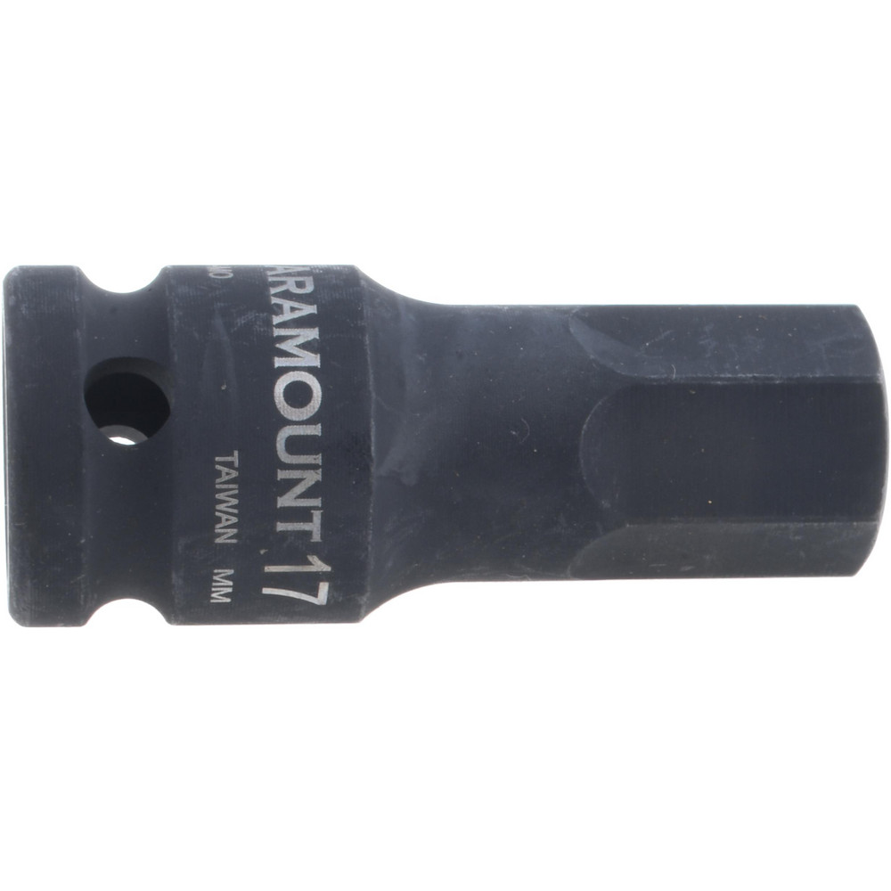 Paramount - 1/2" Drive, 17mm Impact Hex Bit Socket | MSC Direct