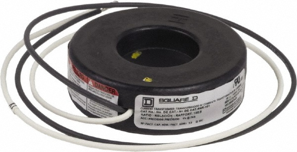 Square D - 100 Amp AC Input, 5 Amp AC Output, Panel Meter Current ...