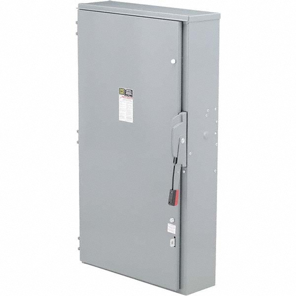Square D - Safety Switch: NEMA 3R, 600 Amp, 600VAC/VDC | MSC Direct