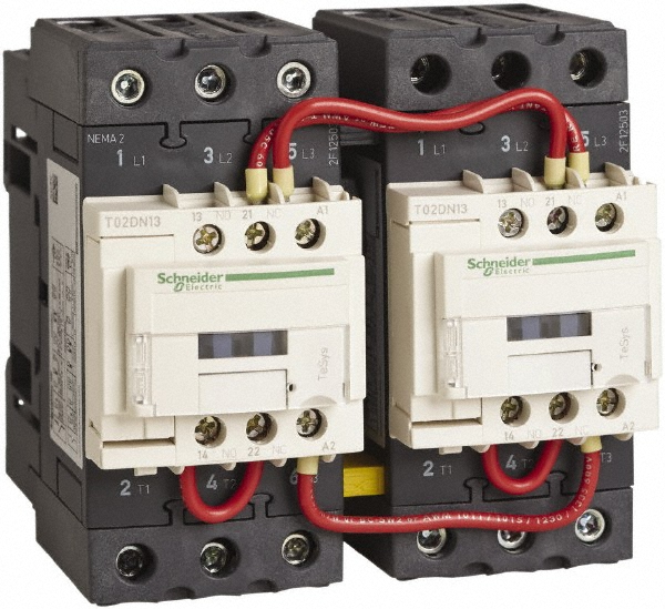 Square D - 3 Pole, 120 Coil VAC, 45 Amp NEMA Contactor | MSC Direct
