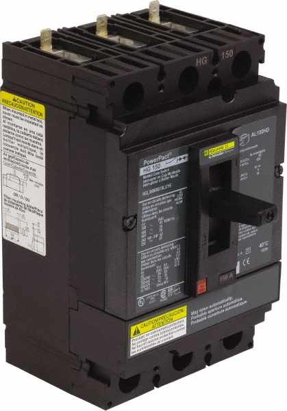 Square D - 600 VAC, 150 Amp, Automatic Molded Case Switch | MSC Direct