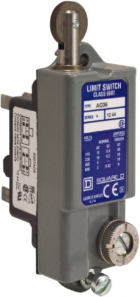 Square D - General Purpose Limit Switch: SPDT, NC, Roller Plunger, Side ...