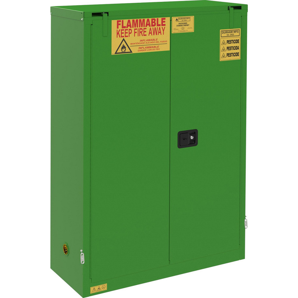 Durham - Flammable & Hazardous Storage Cabinets: 45.000 gal Drum, 2.000 ...
