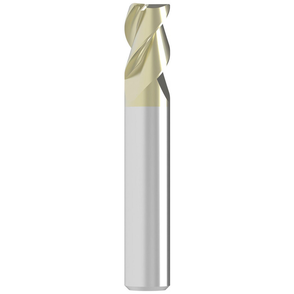 Ceratizit - Corner Radius End Mill: 9/16" Dia, 1-1/4" LOC, 0.0300 ...