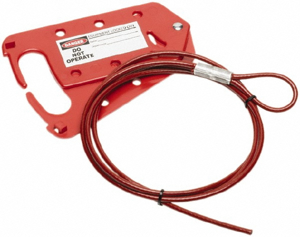 AbilityOne - Lockout Hasp: Scissor-Action, Single Jaw | MSC Direct