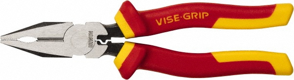 Irwin - 8-1/2" OAL, 11/16" Jaw Width, Side Cutting Pliers | MSC Direct