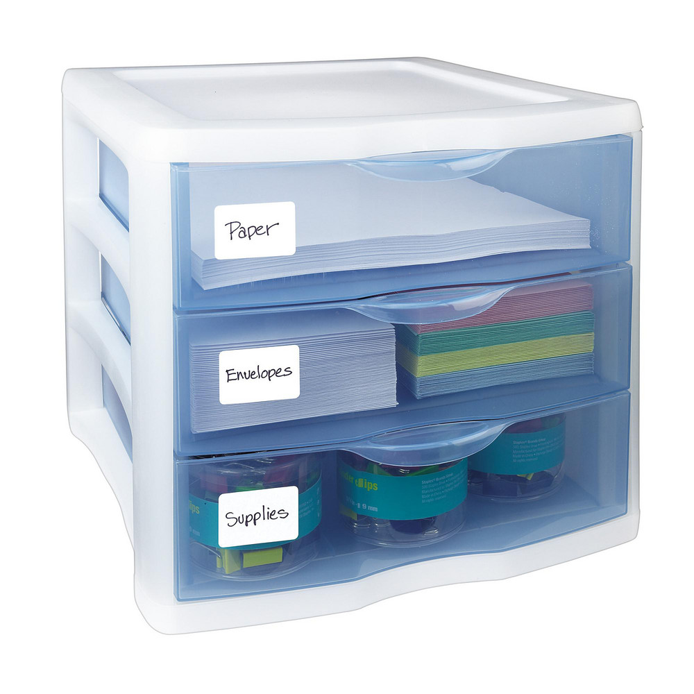 AVERY - Label Maker Label: White, Paper, 1-1/2" OAL, 1" OAW | MSC Direct