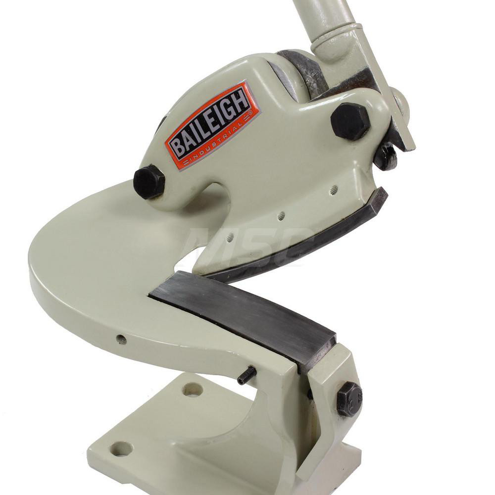 Baileigh - Bench Shears; Machine Style: Bench ; Blade Length (Inch): 4 ...