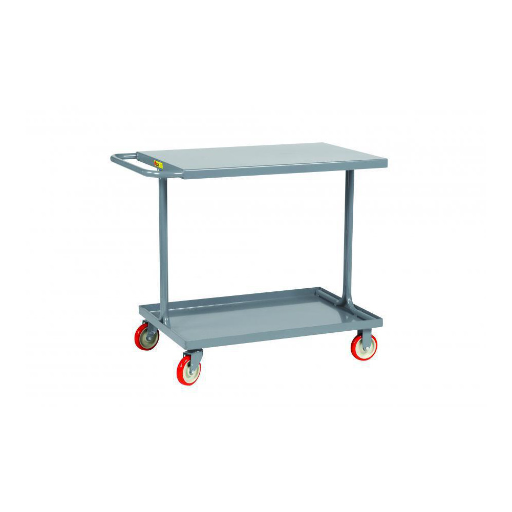 Little Giant® - Shelf Utility Cart: 24" Long, 18" Wide, Steel, 600 lb ...
