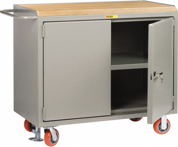 Little Giant® - Mobile Service Workbench Mobile Work Center: 24" OAD ...