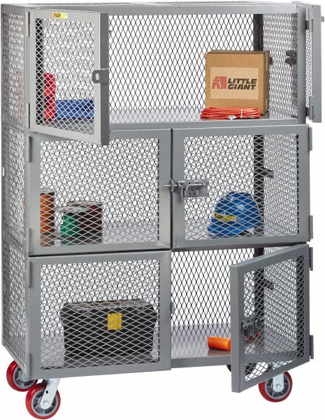 Little Giant® - 24X48" 2000LB MOBILE STORAGE LOCKER | MSC Direct