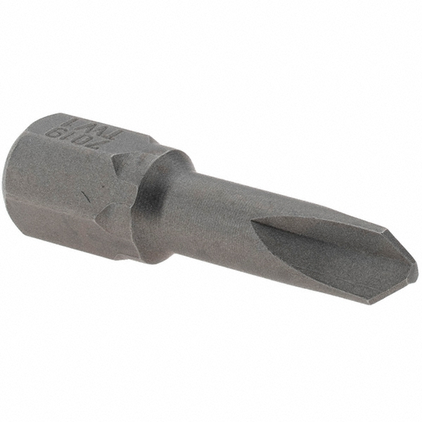 Wiha - 1/4" Hex Drive #1 Point Insert Tri-Wing Bit - 54778402 - MSC Industrial Supply