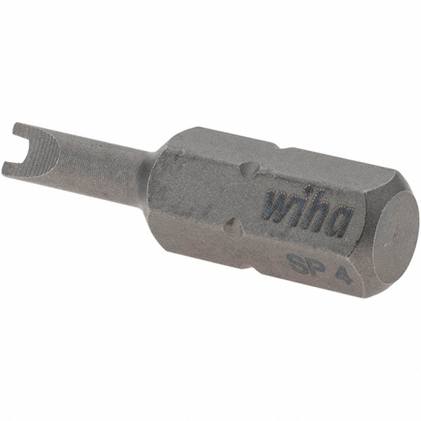 Wiha - 1/4" Hex Drive #4 Point Insert Spanner Bit - 54778725 - MSC ...