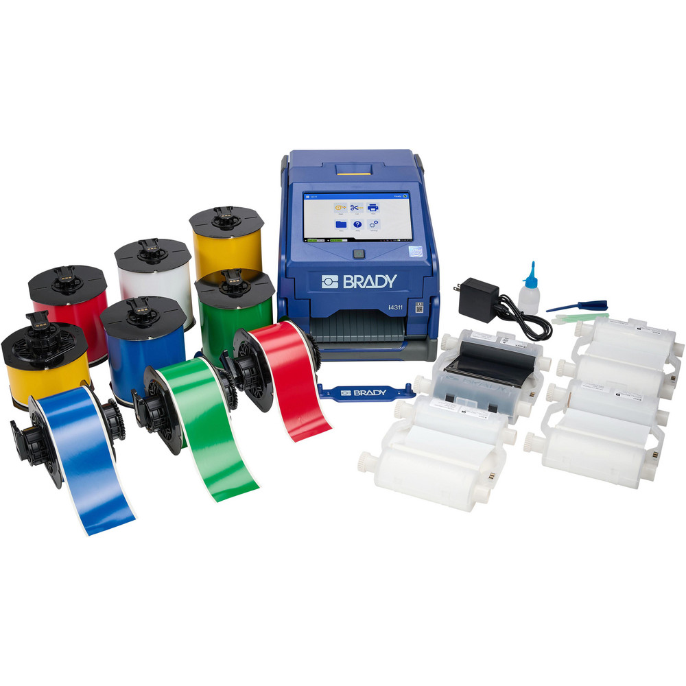 Brady - Electronic Label Makers: Type: Printer Kit; Print Color ...