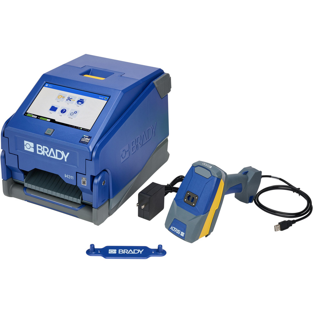 Brady - Electronic Label Makers: Type: Printer Kit; Print Color ...
