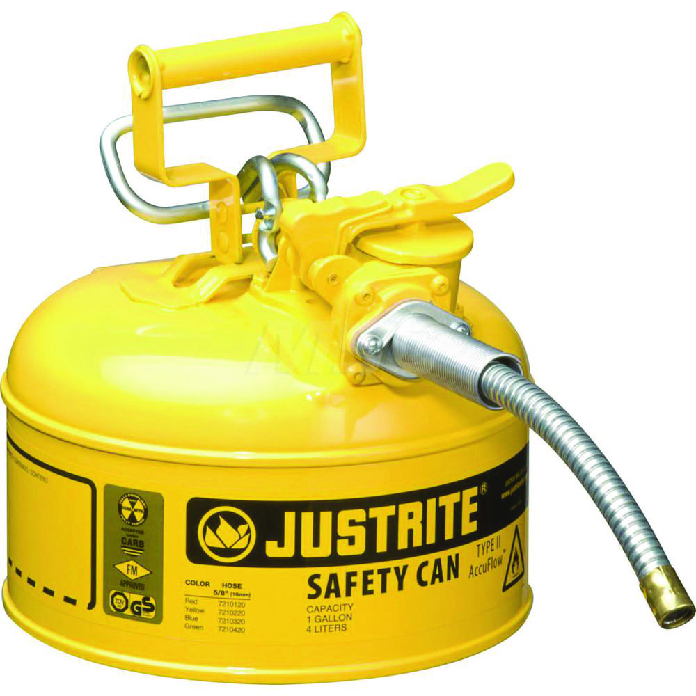 Justrite® - Safety Can: 1 gal, Steel | MSC Direct