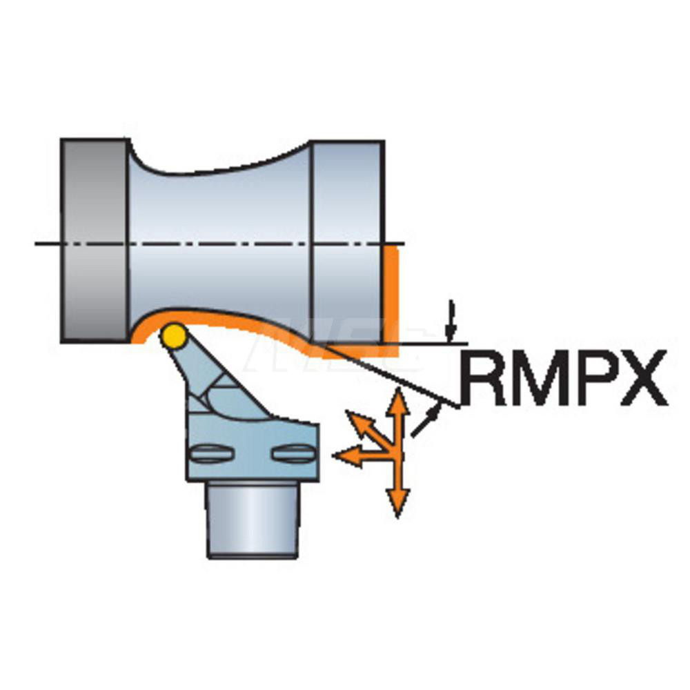 Sandvik Coromant - Modular Turning & Profiling Head: 60 mm Head Length ...