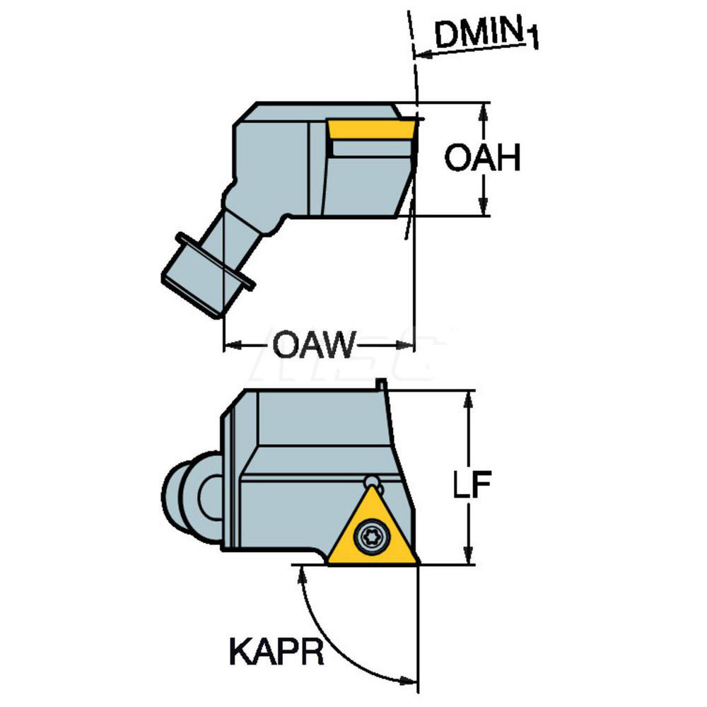 Sandvik Coromant - Indexable Boring Cartridge: Series CoroBore XL ...