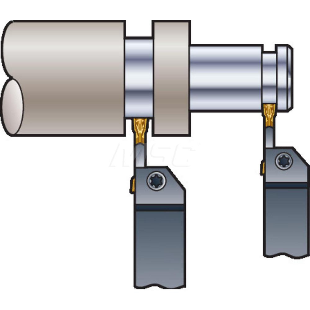 Sandvik Coromant - Grooving Insert: N123H203960002GF 1105, Carbide ...
