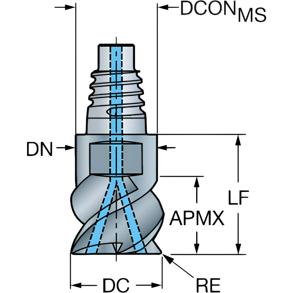 Sandvik Coromant - Thread, Face, Groove & Profile Milling Tip Insert ...